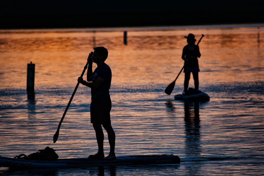 Sunset Paddle | Rocky Mountain Paddleboard